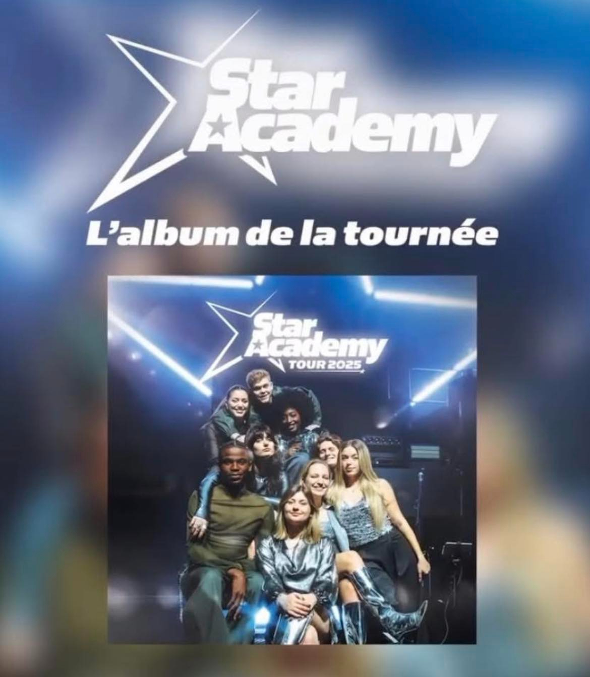 L’album live « Star Academy Tour 2025 » | Mes rendez-vous